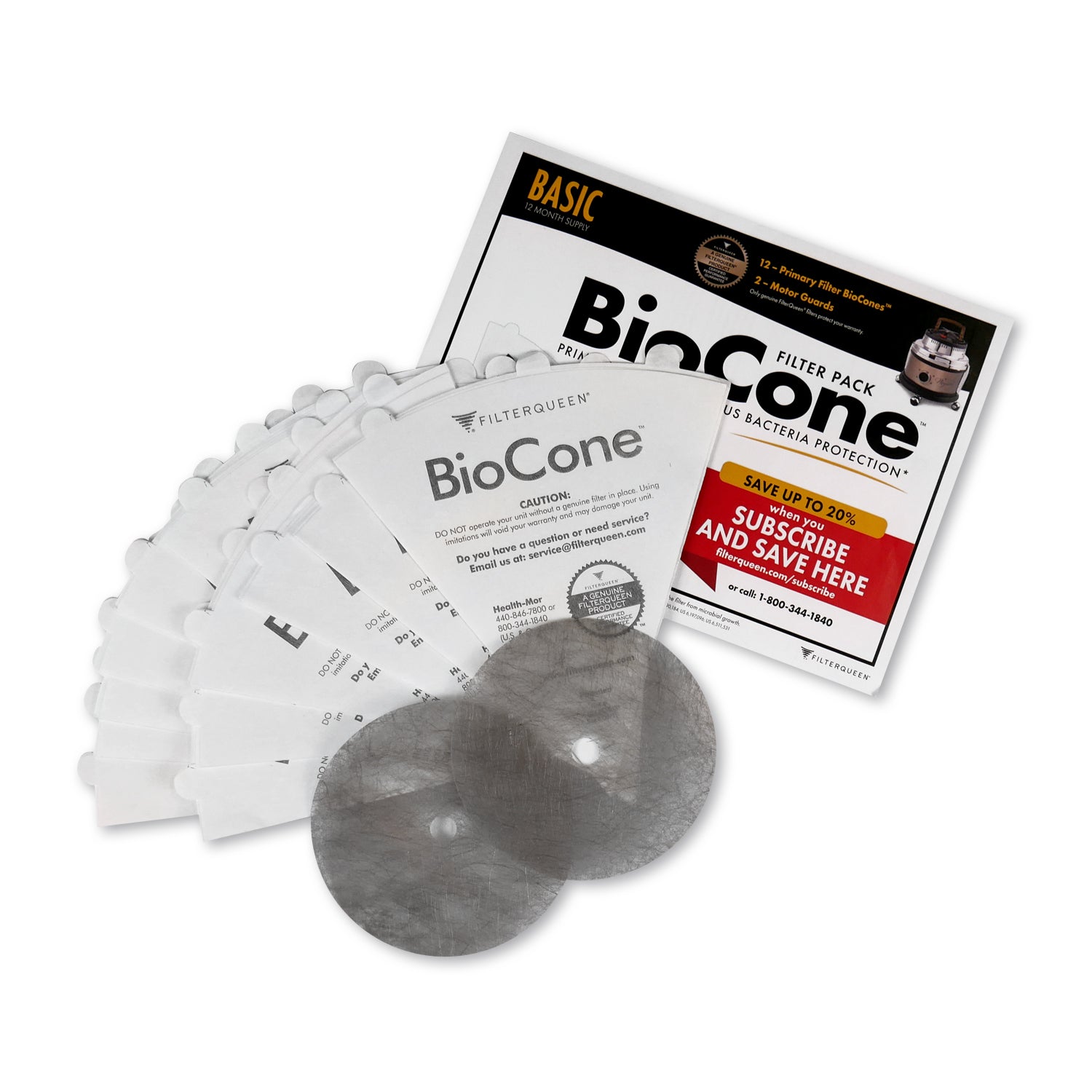 FilterQueen Majestic Replacement Filter Kit, Fits All Majestic Surface